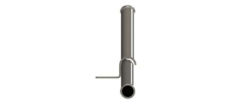 International Lower Coolant Tube Replaces OEM: 3857526C1 - SP Truck Parts