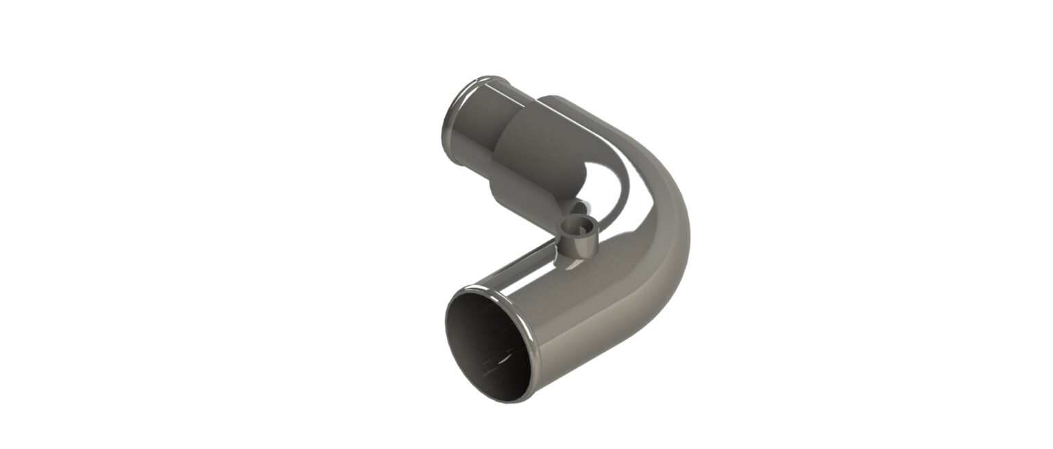 Peterbilt Lower Coolant Tube Replaces OEM: 07-06486 - SP Truck Parts
