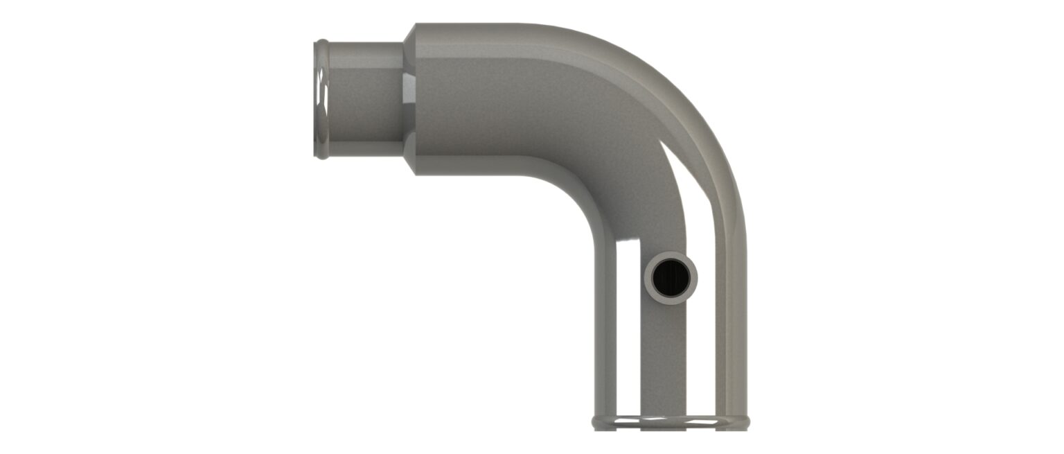 Peterbilt Lower Coolant Tube Replaces OEM: 07-06486 - SP Truck Parts
