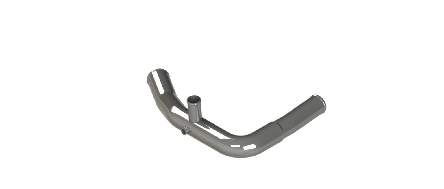 Kenworth Lower Coolant Tube Replaces OEM: F66-6529 - SP Truck Parts